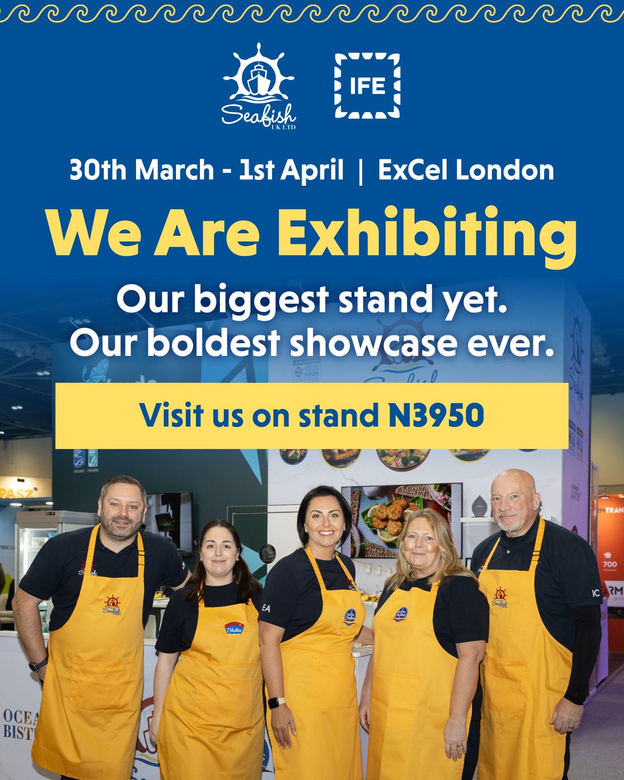 IFE 2026: Our Biggest Stand Yet. Our Boldest Showcase Ever. - Seafish
